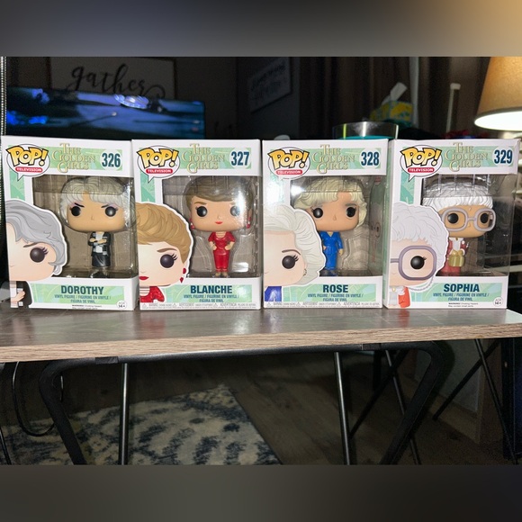 Funko | Toys | The Golden Girls Funko Pop Set Of 4 New In Box | Poshmark